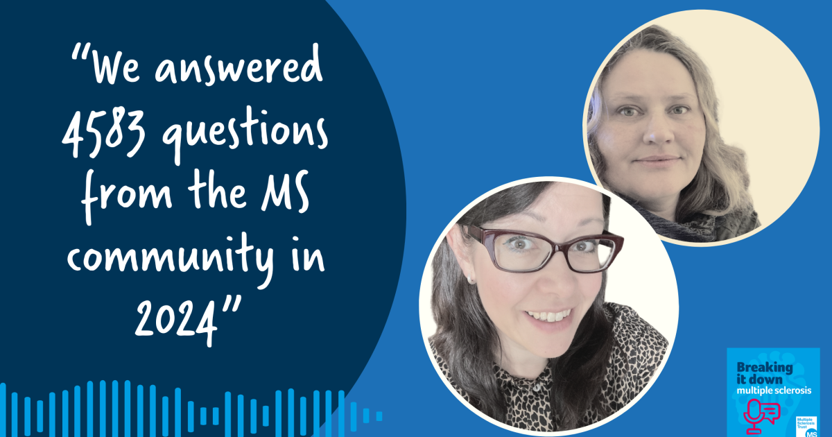 Your most asked MS questions in 2024 | MS Trust